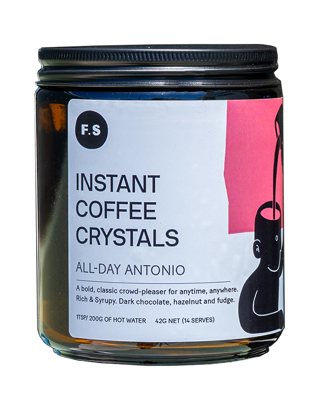 Specialty Instant Coffee Crystals | Barista-Quality Instant | Full Spectrum
